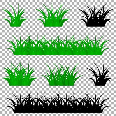 Premium Vector Grass Icon Isolated Vector