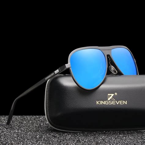Kingseven Polarized Aluminum Sunglasses Uv400 Mirror Unisex Classic