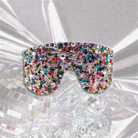 Oversized Wrap Around Sunglasses Embellished Swarovski Sunglasses Oversized Wrap Around Sunglasses Embellished Swarovski Sunglasses