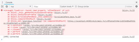 Sticky Typeerror Cause Fabric Ui Render Failed · Issue 5383