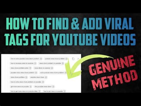 How To Add Tags To Your Youtube Video YouTube