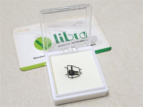 Microvascular Approximator Double Clamp With Frame Dia 0 3mm 1 0mm