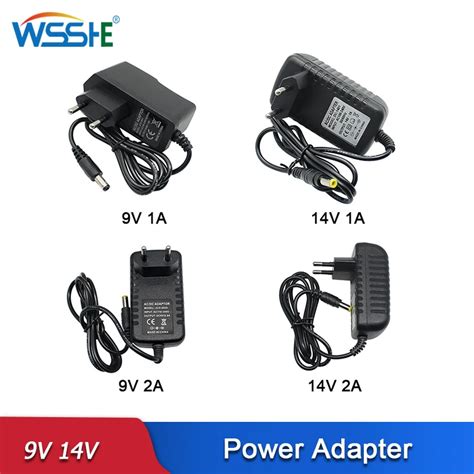Ac어댑터 Led 스트립 조명 Cctv 램프용 전원 어댑터 공급 장치 Eu 플매트 카펫 러 티몬