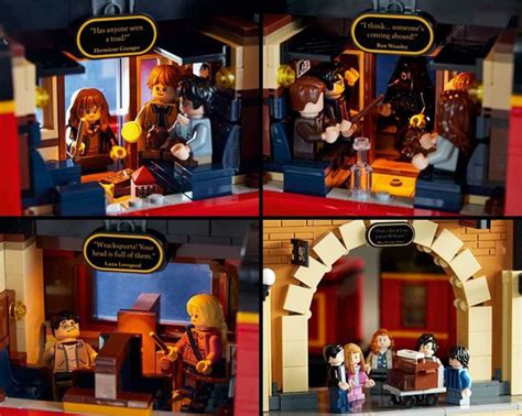 乐高 Lego 哈利波特霍格沃茨特快列车拼装玩具 博派创意礼品小铺