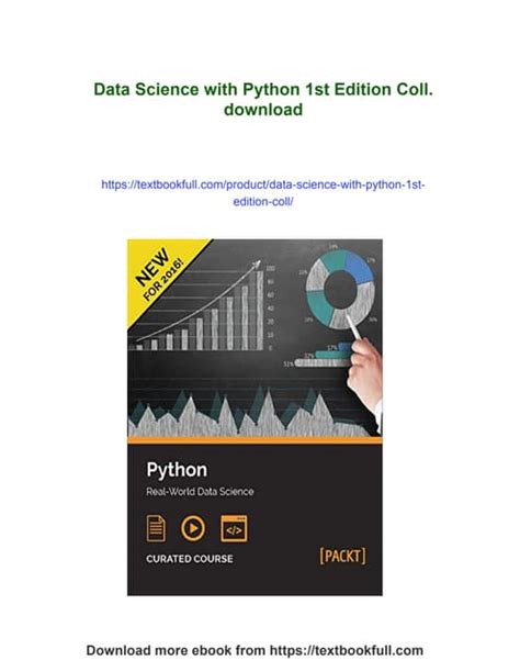 Data Science With Python 1st Edition Coll Pdf