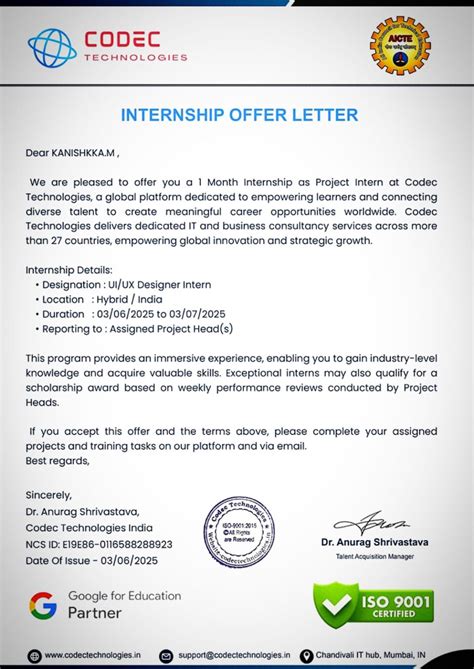 Uiuxdesign Internshipjourney Codectechnologies Designthinking Kanishkka M