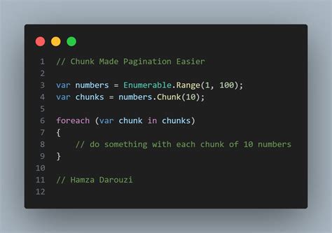 Dotnet Chunk Dotnet8 Efcore Csharp Hamza Darouzi
