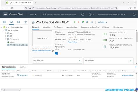 Migrate Vms Via Vmotion To Rename Their Files On Vmware Vsphere 6 7 Vmware Tutorials