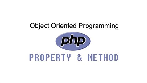Property Dan Method Pada Php Object Oriented Youtube