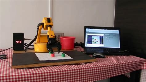 Robotic Arm With Arduino And Vision System Youtube