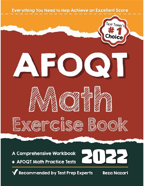 Afoqt Math Exercise Book A Comprehensive Workbook Afoqt Math Practice Tests Effortless Math