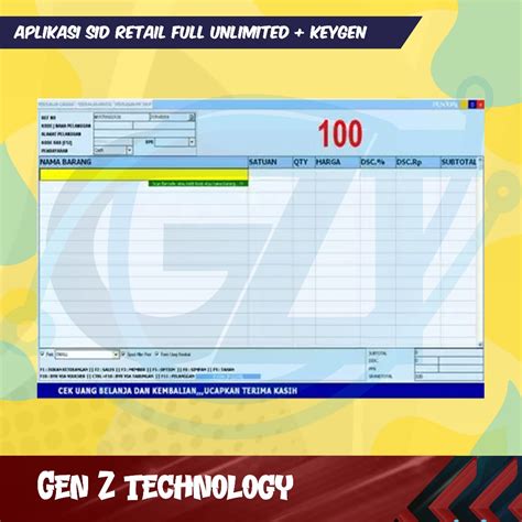 Jual Software Kasir Toko Sid Retail Pro Terbaru 6 1 2 7 Unlimited Shopee Indonesia