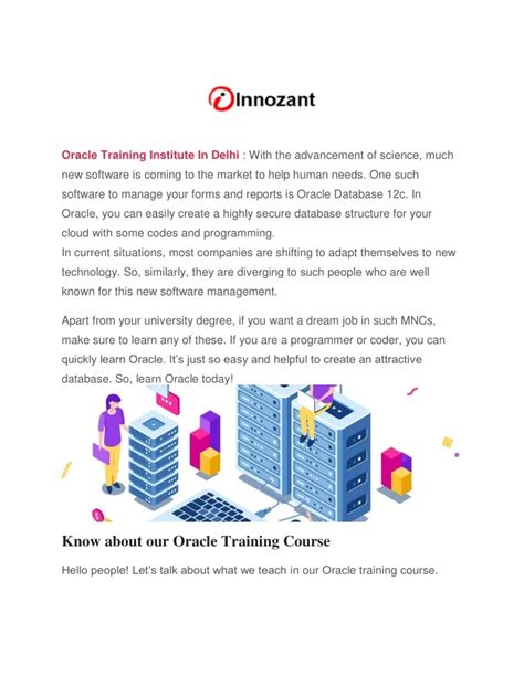 Ppt Oracle Training Institute In Delhi Powerpoint Presentation Free