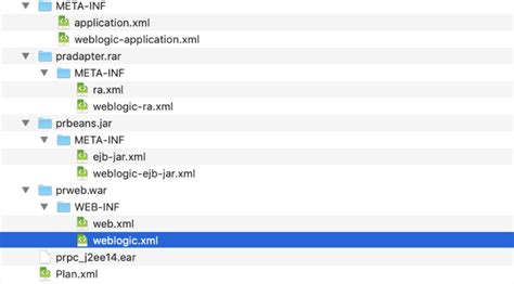 Updated Deployment Descriptors Of Weblogic Server Middleware Wonders