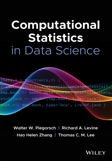 Computational Statistics In Data Science Printige Bookstore