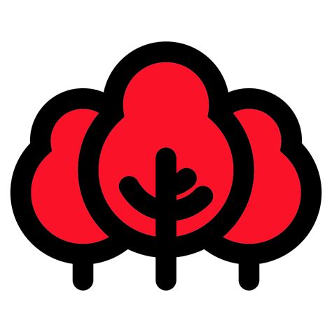 Tree Nature Trees Forest Landscape Icon Download On Iconfinder