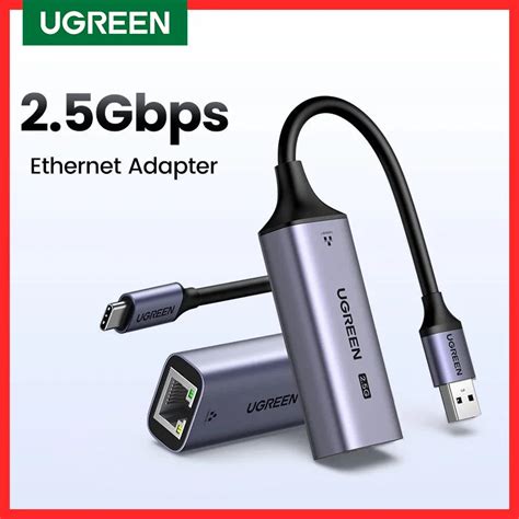 Ugreen Usb Ethernet Adapter 2 5g 2500mbps Usb3 0 Network Card For