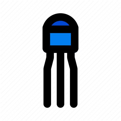Transistor Electrical Component Semiconductor Icon Download On Iconfinder