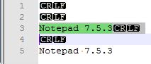 Smart Highlighting V Can T Recognize The Whole Line Selection Issue Notepad