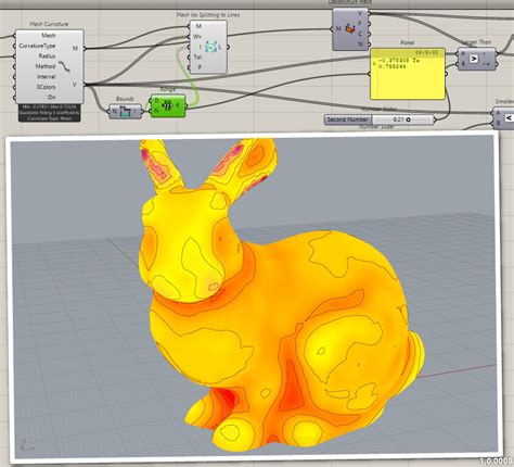 Mesh Curvature Analysis How To Find Mesh Face Of Curve Analysis Grasshopper McNeel Forum