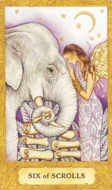 Desert Rose Tarot Elephant Goddess Art Elephant Art