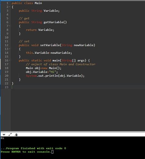 Answered 1explain The Following A Get Methods B Set Methods C