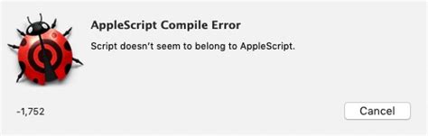 script library help script doesn t seem to belong to applescript 1752