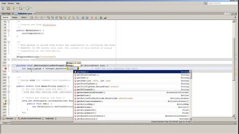 Program Java Guiaplikasi Kalkulator Menggunakan Netbeans Youtube
