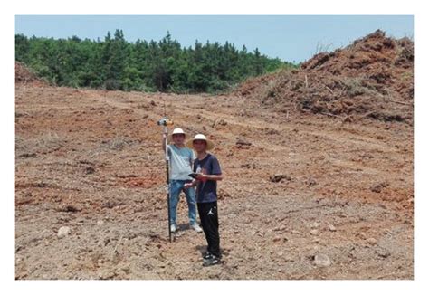 Some Photos Of The Survey Task Site A Control Point Survey By Total Download Scientific