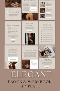 12 Workbook Templates Ideas Workbook Template Ebook Template Workbook