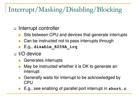 ppt interrupt handling powerpoint presentation free download id 2967843