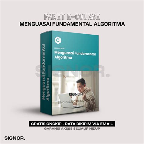Jual K Belajar Dasar Algoritma Pemrograman It Menguasai