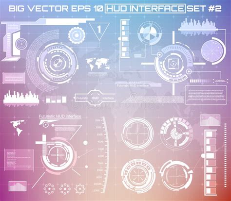 Abstract Future Concept Vector Futuristic Virtual Graphic Touch User
