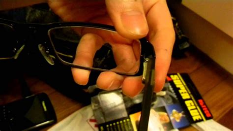 How To Fix Your Broken Eyeglasses Using A Super Glue Youtube