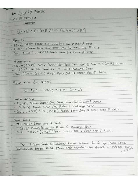 Diskusi 5 Logika Informatika Pdf