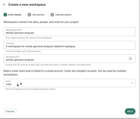 Workspace Operations Web Ui Verily Workbench