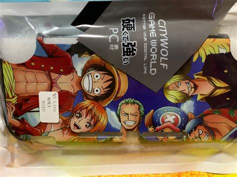 Nintendo Switch Lite One Piece Case Video Gaming Video Game Consoles Nintendo On Carousell