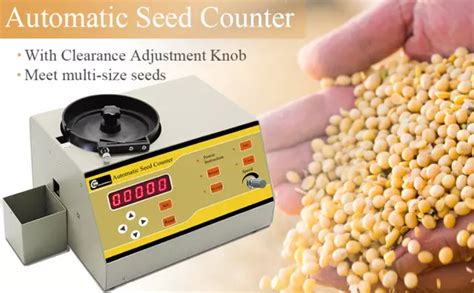 CGOLDENWALL AUTOMATIC SEEDS Counter Machine Microcomputer Seed Counting Instr EUR 373 27