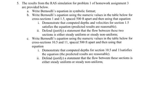 Solved Open Channel Flow Chegg