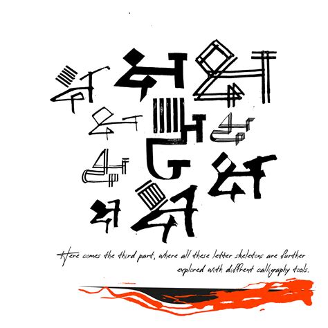 Devnagri Letter Exploration On Behance