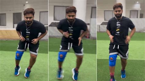 Watch “seeing Some Light In The Dark Tunnel ” Rishabh Pant Shares Video Of His High Intensity