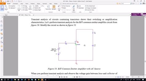PSpice 07 Transistor Circuits YouTube