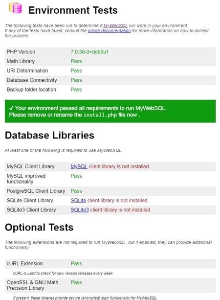 How To Install Mywebsql On Debian 9 Linuxcloudvps Blog