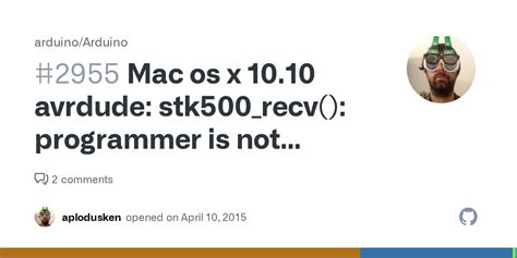 Mac Os X 1010 Avrdude Stk500recv Programmer Is Not Responding