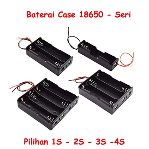 Jual Socket Box Kotak Case Holder Dudukan Baterai Batere Slot
