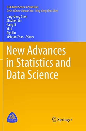 9783319887760 New Advances In Statistics And Data Science Icsa Book Series In Statistics