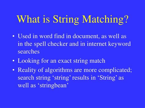 Ppt String Matching Knuth Morris Pratt Algorithm Powerpoint Presentation Id5747402