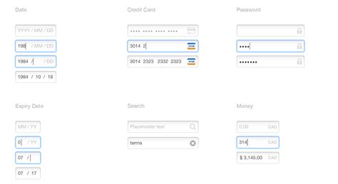 Text Inputs Checkboxes And Radio Buttons Ember Ui Medium