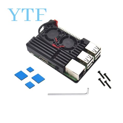 1set Dual Fan Cooling System Module With Heat Sink Vicedeal