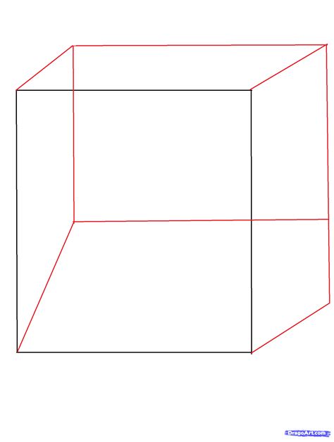 3d Cube Sketch At Explore Collection Of 3d Cube Sketch